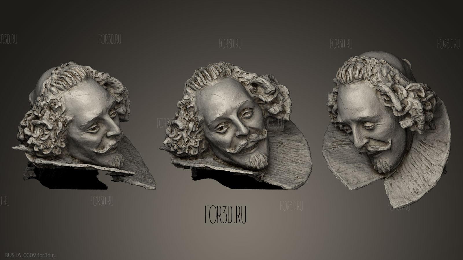 Бюсты и головы античные и исторические - 3d stl модель для ЧПУ